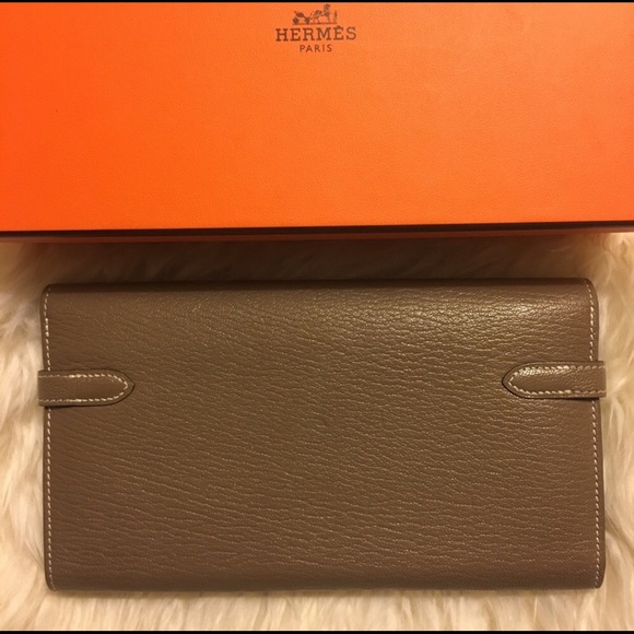 Bags | Herms Kelly Long Wallet 10 Authentic | Poshmark